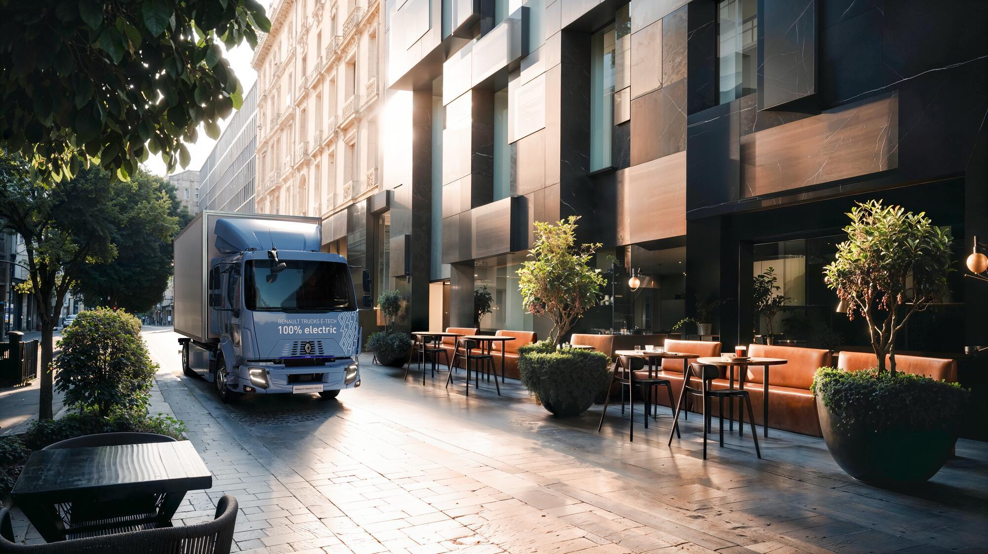 RENAULT TRUCKS E-TECH D14: DAS NEUE ELEKTRISCHE ASS IM URBANEN ZENTREN ...